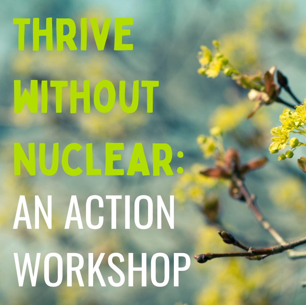 Thrive Without Nuclear: Action Workshop · NIRS
